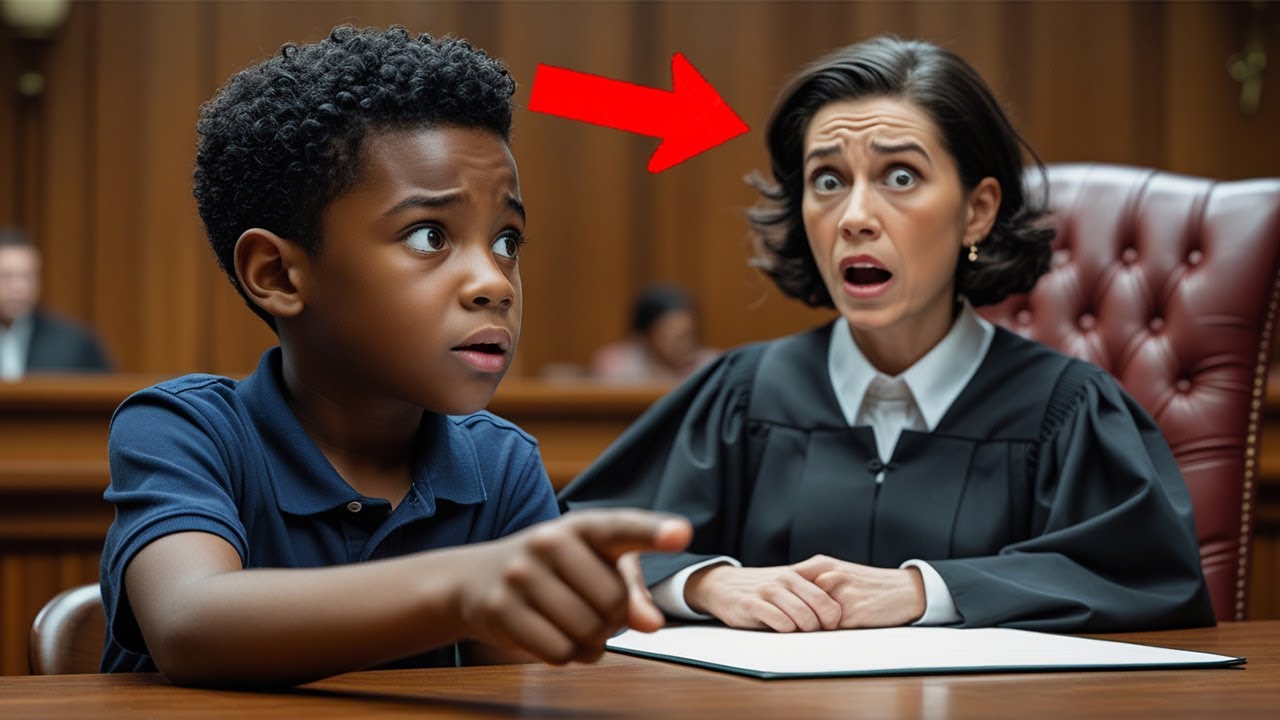 Black Boy Interrupts Judge In Court And Says Two Words, The Judge Turns ...