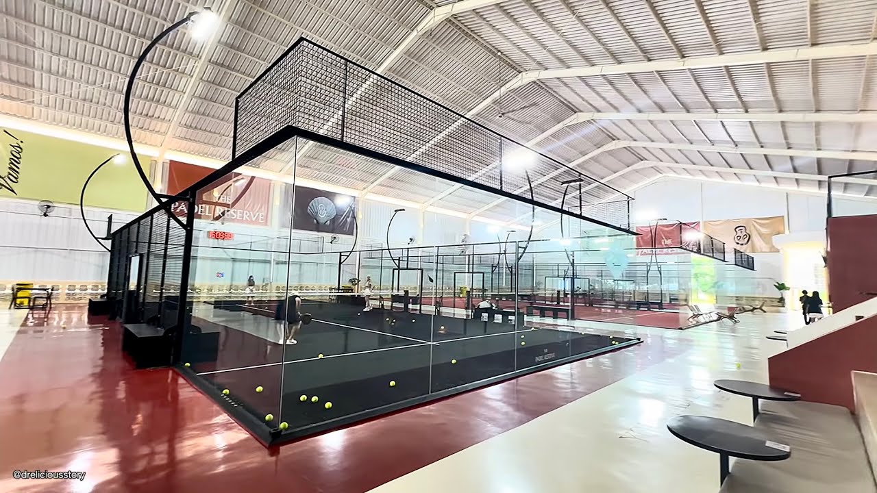 The Padel Reserve PIK 2 Court Tour Review @ FOREGROUND Community Park ...