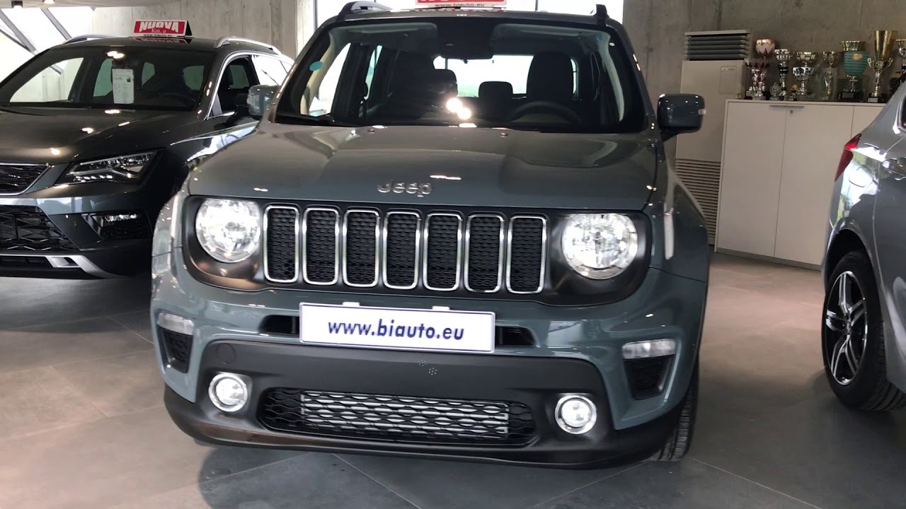 JEEP RENEGADE MY 19 1.6 MJET 120CV ANVIL GREY - YouTube