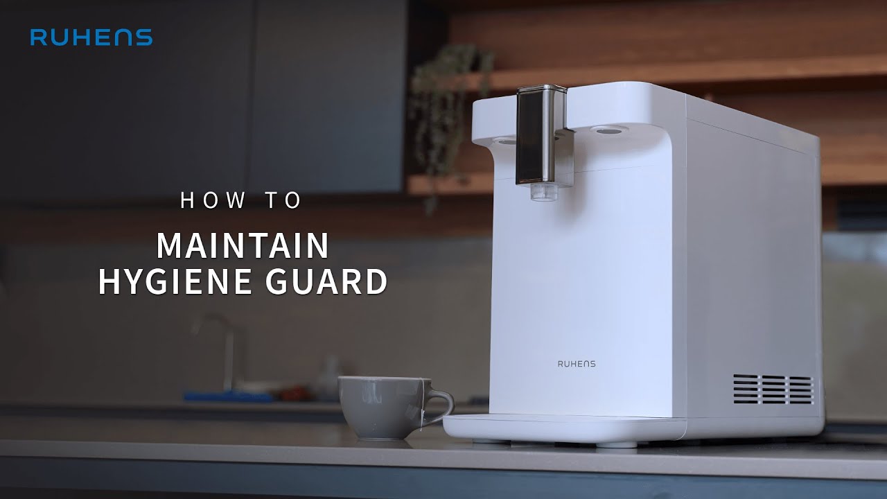 e-Manual for BOOST+ : How to Maintain Hygiene Guard | Ruhens - YouTube