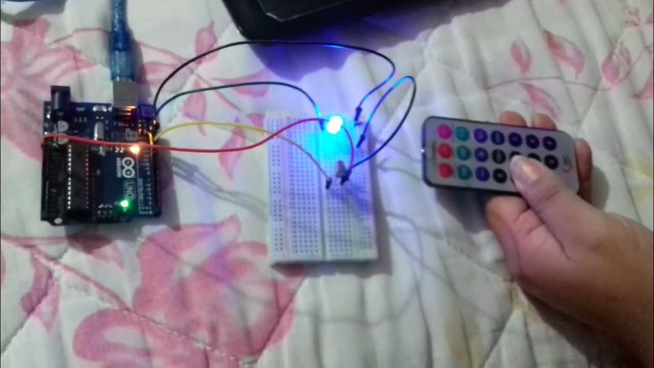 ARDUINO:PRÁCTICA: Sensor Infrarrojo + Control remoto - YouTube