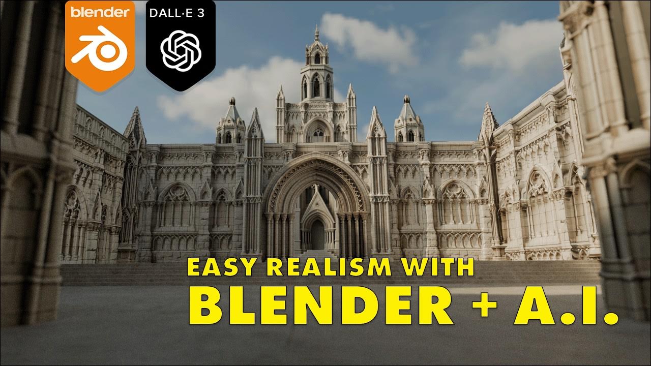 Using A.I. for 3D modeling in Blender - YouTube