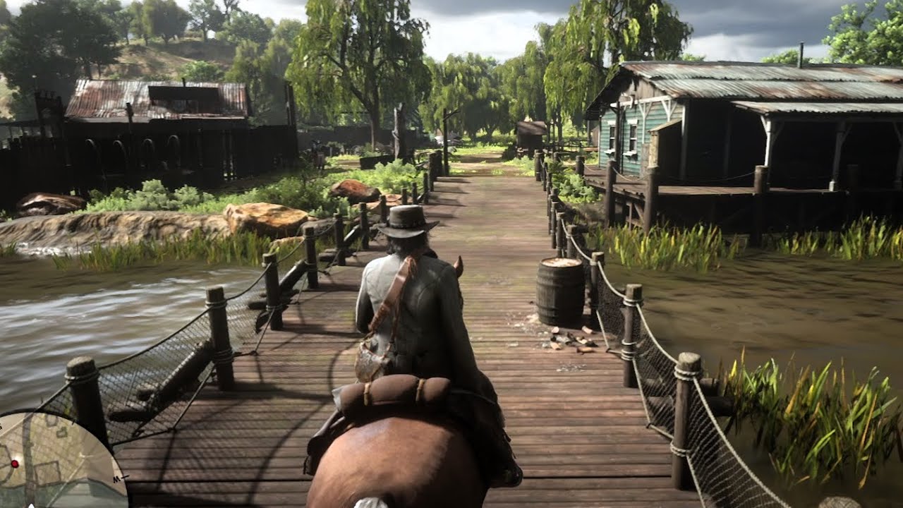 RDR2 Play Through Episode 101: Exploration: Thieves' Landing - YouTube