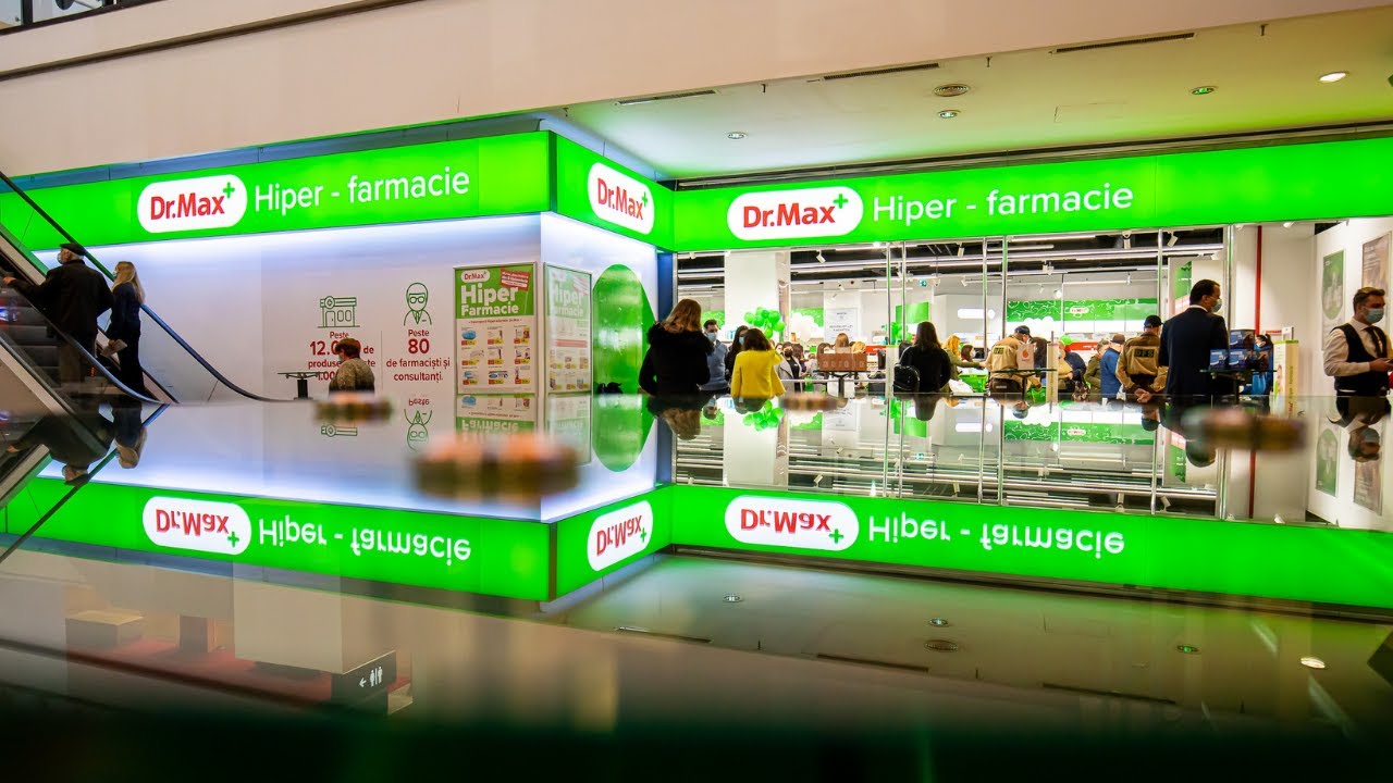 Hiper - farmacia Dr. Max | Iulius Mall Iasi - YouTube