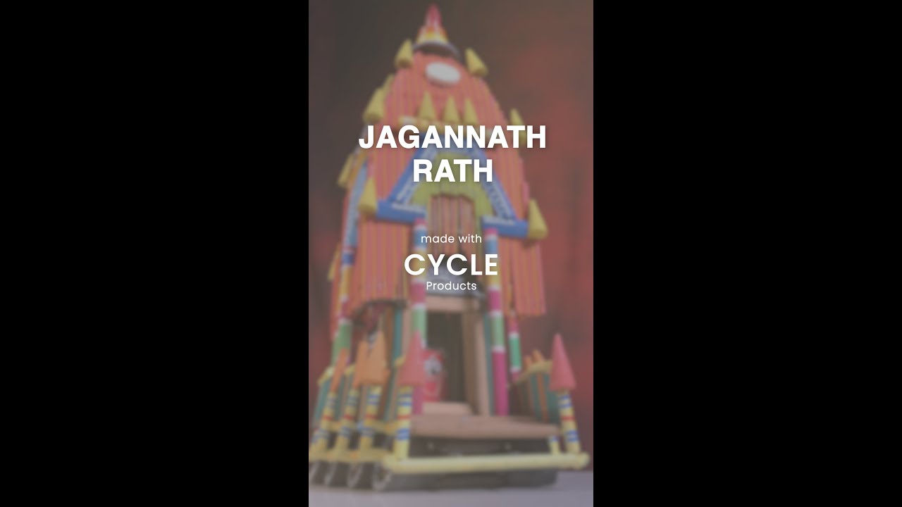 MAKING OF PURI STYLE RATH USING CYCLE BRAND PRODUCTS | REPLICA OF PURI ...