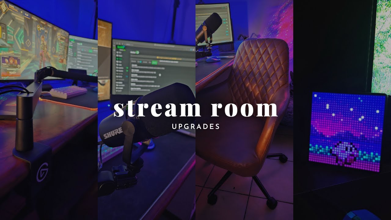 [VOD] Stream Room Upgrades!! Govee | Elgato | Shure - YouTube