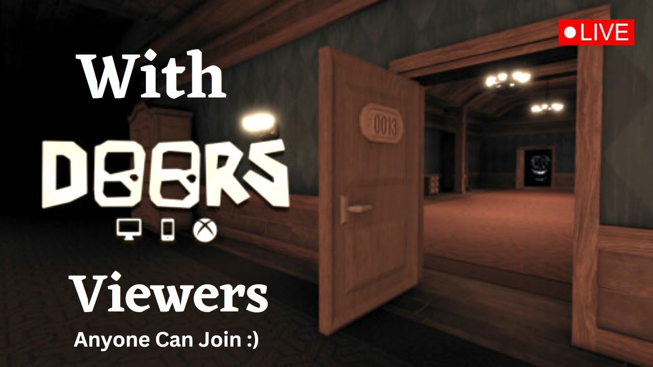 🔴Roblox Live | Roblox Doors [Floor 2] With Viewers - Anyone Can Join ...