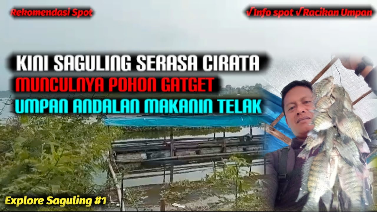 SPOT REKOMENDASI SAGULING RASA CIRATA • IKAN NILA RAMAI JADI INCARAN # ...