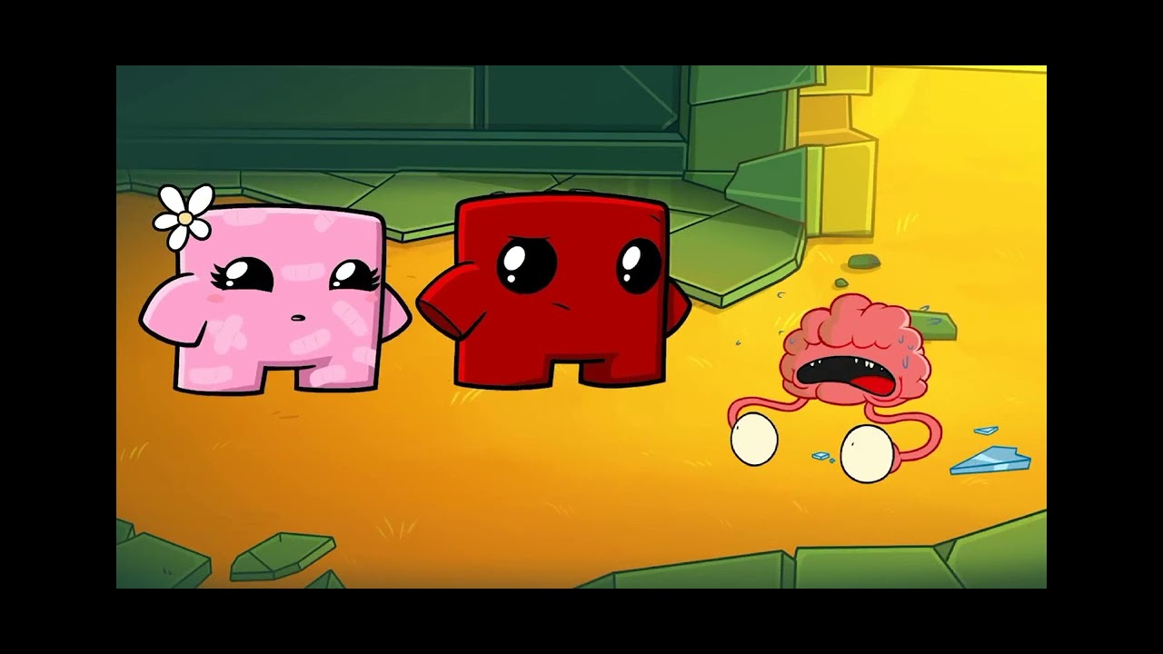 super meat boy forever all bosses part 1 - YouTube