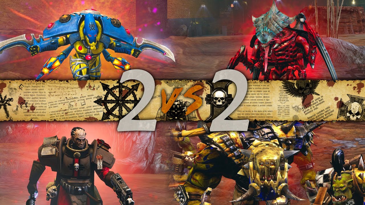 Dawn of War 2 - 2v2 | Piano + Machine Elf [vs] Zero Cry + Gigandy - YouTube