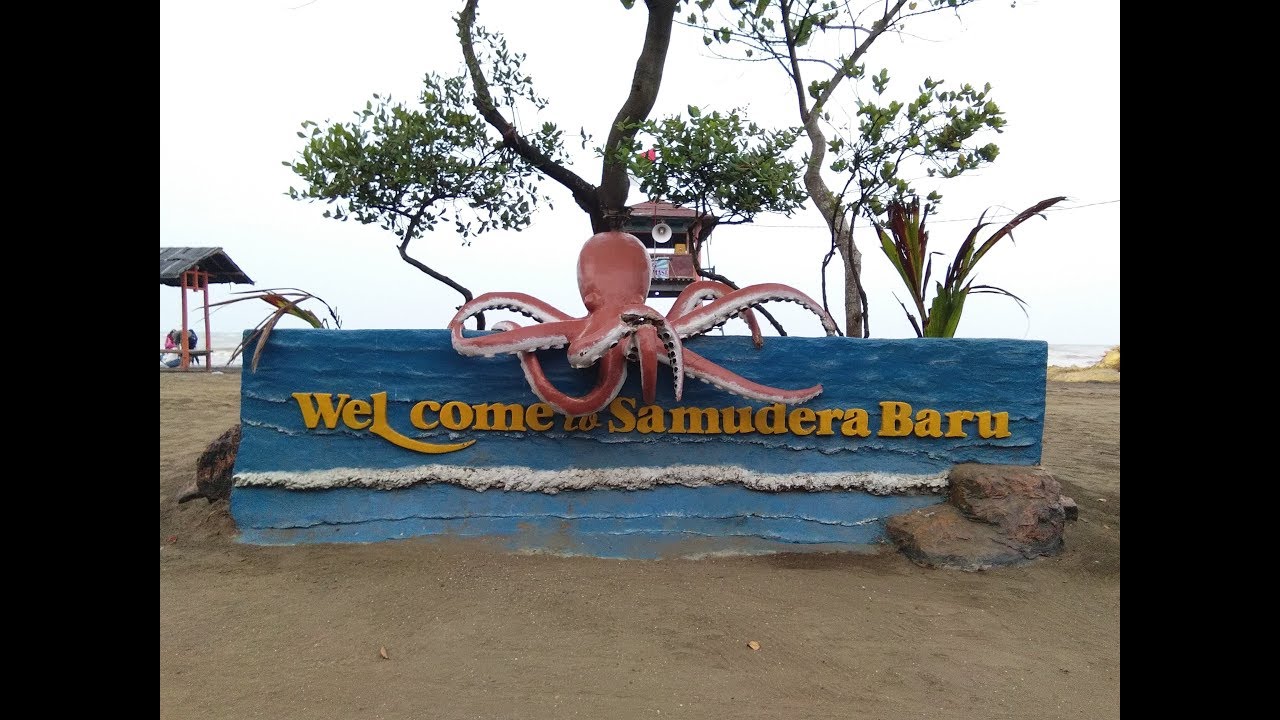 Pantai Samudra Baru Karawang (Keindahan Pantai Alami) - YouTube