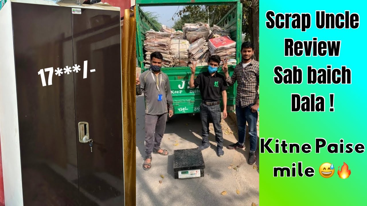 I sold my old Almirah on SCRAP UNCLE app | SCRAP UNCLE APP review 2025 ...