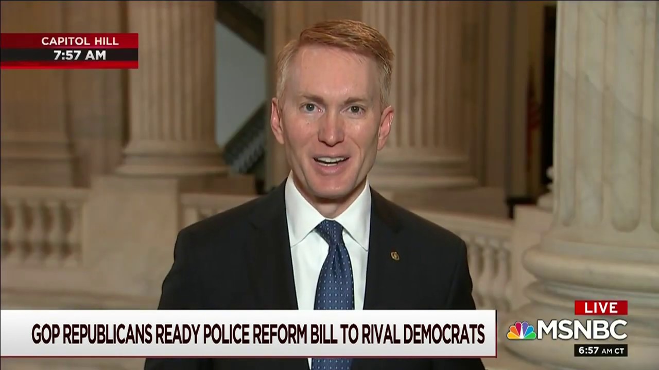 Senator James Lankford Discusses the JUSTICE Act on Morning Joe on ...