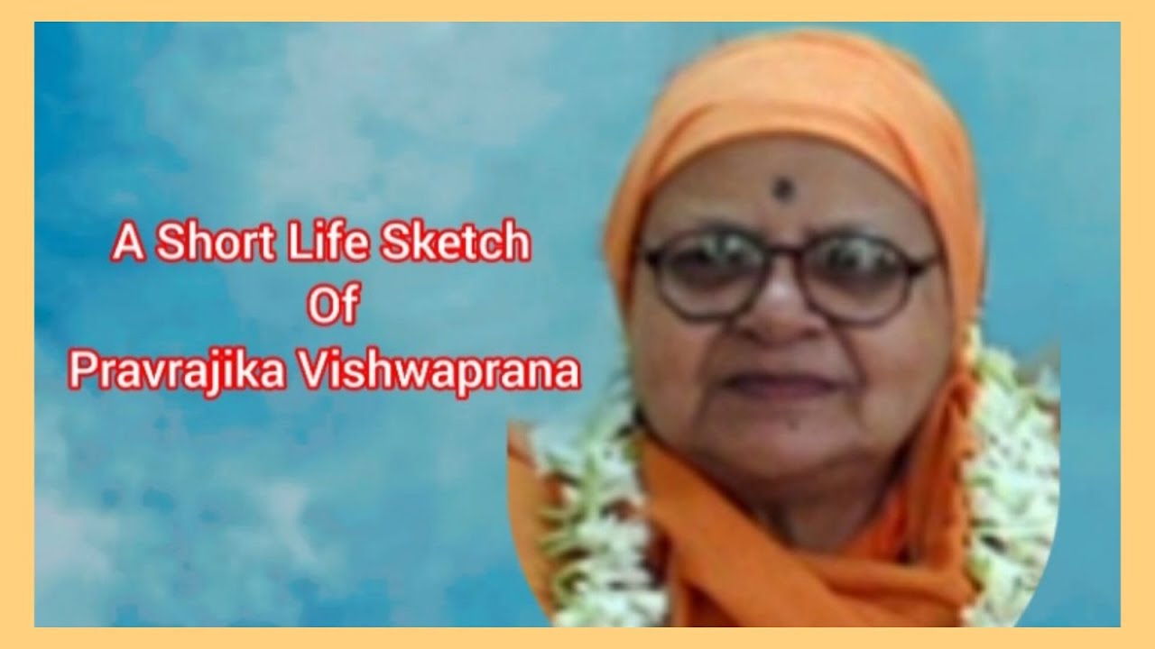 PRAVRAJIKA VISHWAPRANA Mataji, Vice President, Sri Sarada Math ...