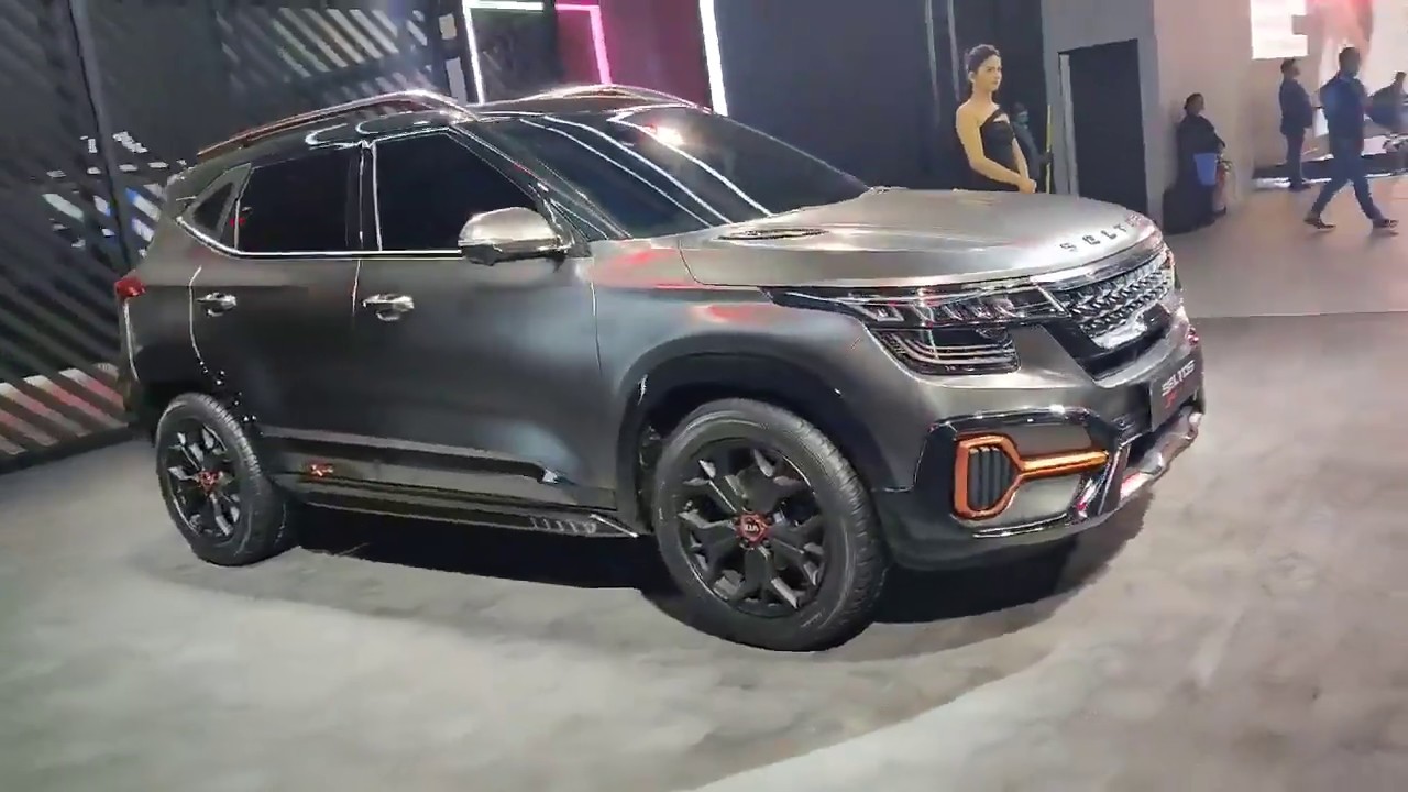 Modified Kia Seltos in India showcased at 2020 Auto Expo - YouTube