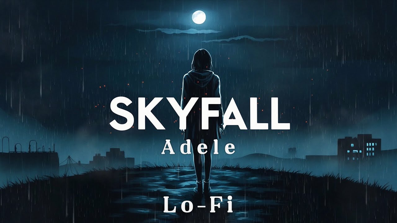 Adele - Skyfall | Lo-Fi Piano with Rain Sounds (432Hz Relaxation) - YouTube