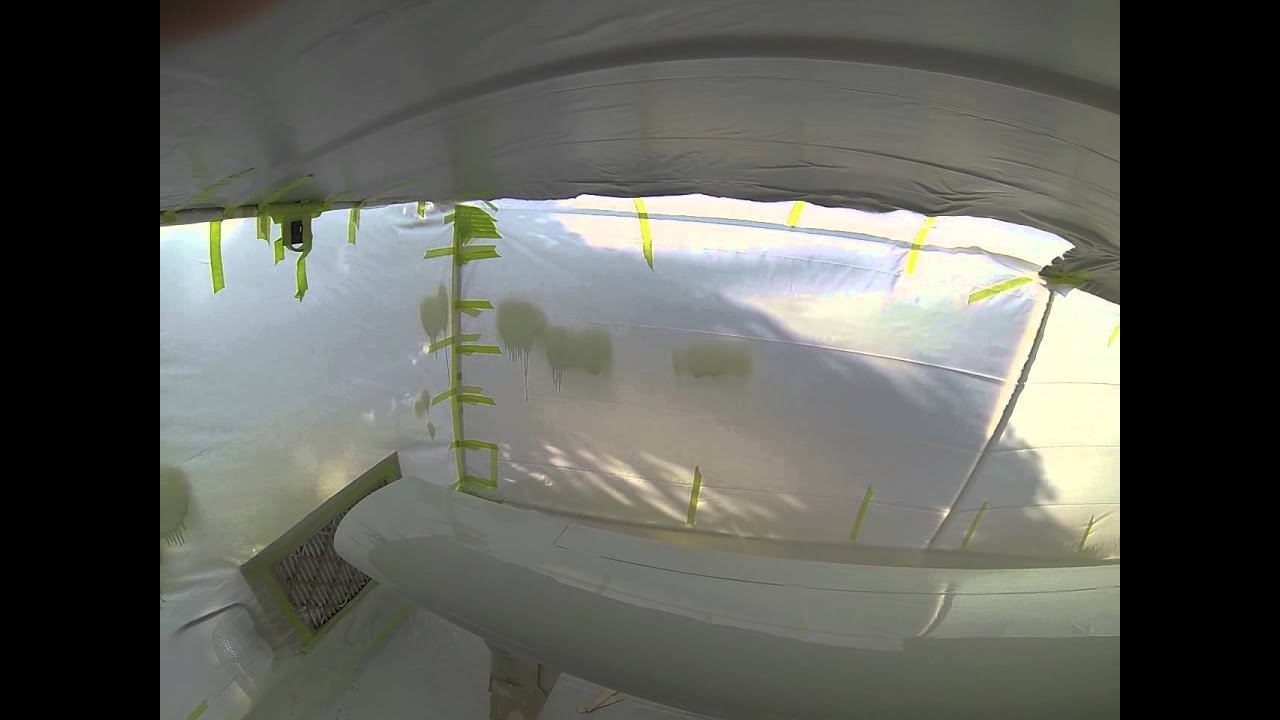 glider wing refinish - Paint finished. Looks fantastic! - YouTube