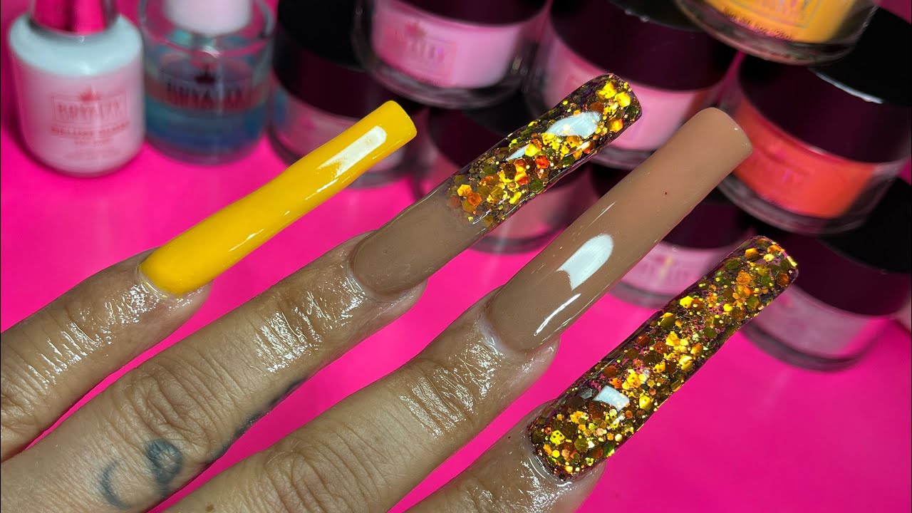 Royalty Nail Supplies | New Colors + Quick Design 💅🏽 - YouTube