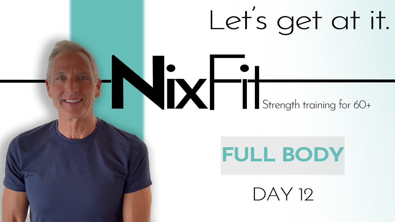 MIGHTY FULL BODY WORKOUT NixFit women & men 60+ years of age Follow ...