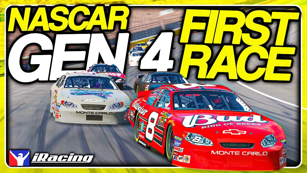 My First NASCAR Gen 4 Race! Las Vegas Motor Speedway - iRacing - YouTube