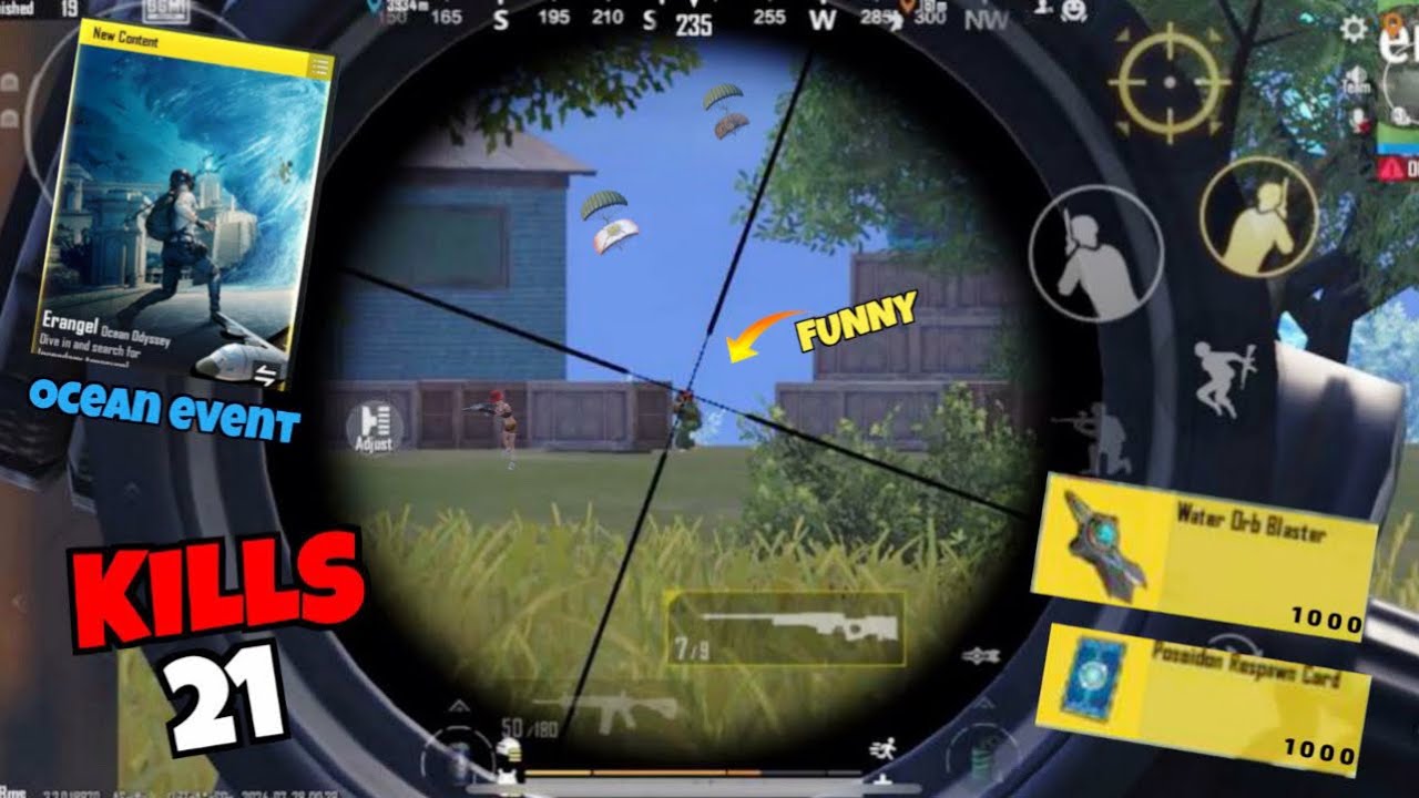 BGMI NEW GAMEPLAY ||FUNNY GAMEPLAY OCEAN EVENT PLAY🌊|🔥NEW UPDATE 3.4 ...