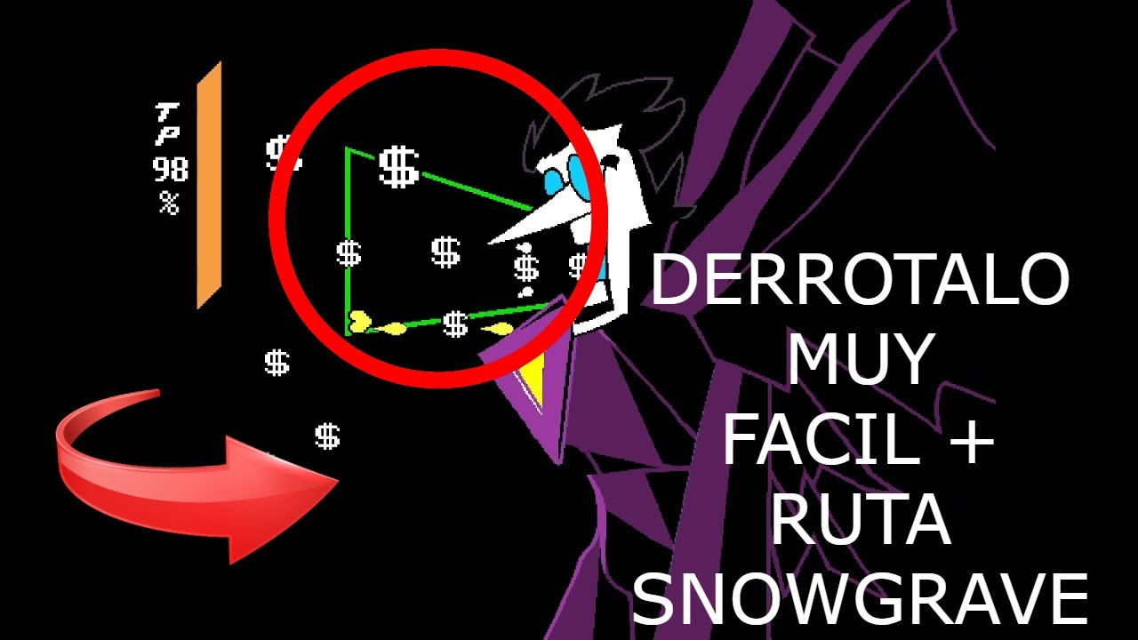 Como derrotar a Spamton muy facil en menos de 4 minutos DELTARUNE - YouTube