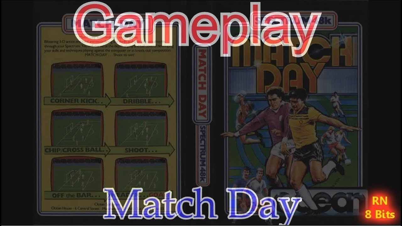 Gameplay - Match Day (Spectrum, Amstrad y Commodore 64) Jon Ritman ...