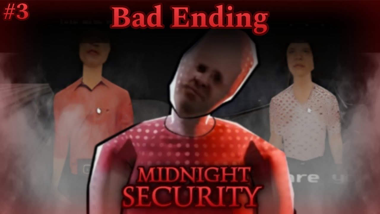 Roblox - Midnight Security [Horror] Gameplay (Bad Ending) [Full ...