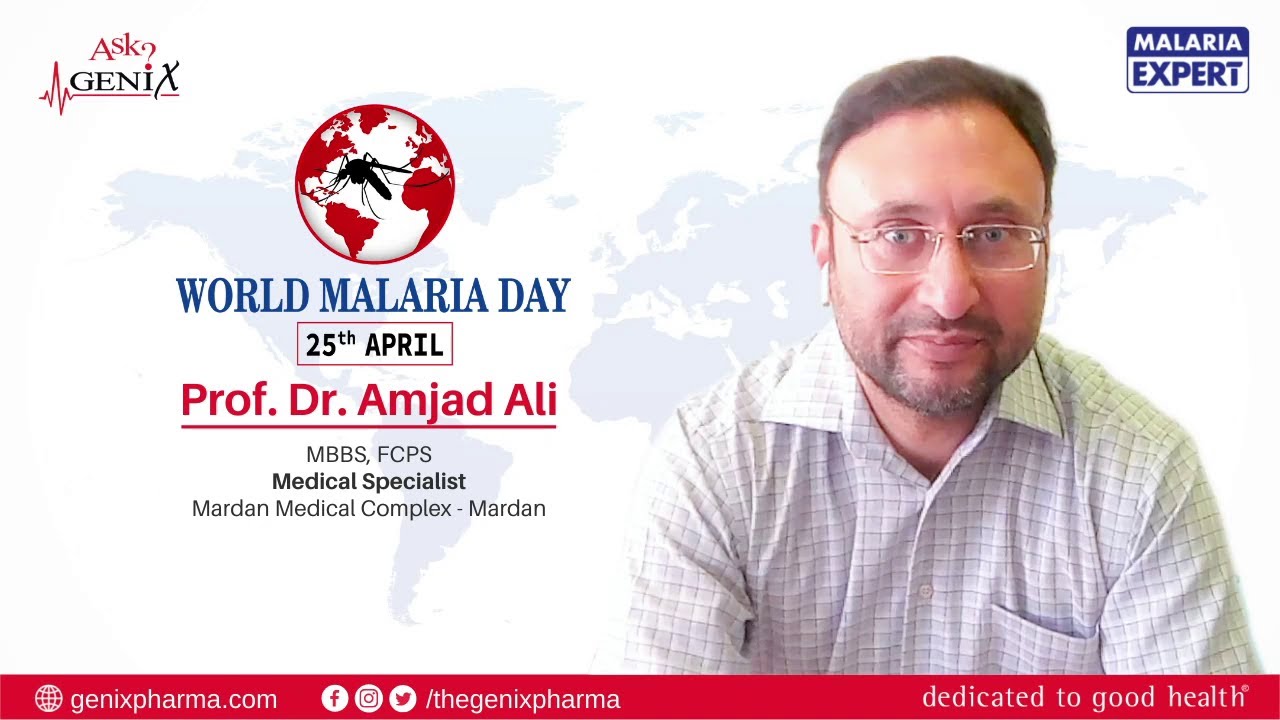 Prof. Dr. Amjad Ali | World Malaria Day 2022! - YouTube
