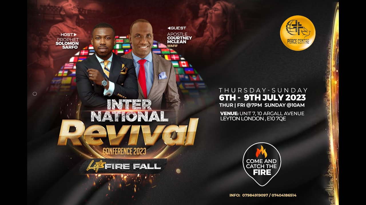 INTERNATIONAL REVIVAL CONFERENCE 2023 DAY 2 WITH APOSTLE COURTNEY ...