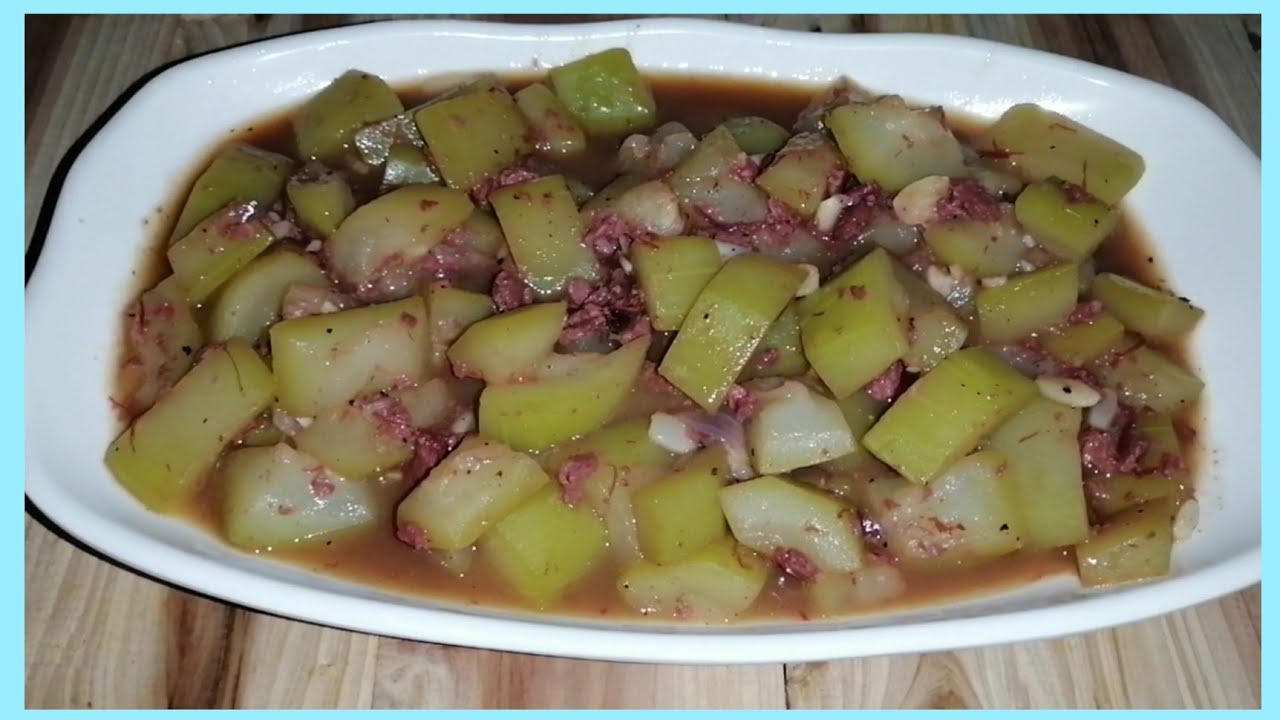 Easy way how to cook upo - YouTube