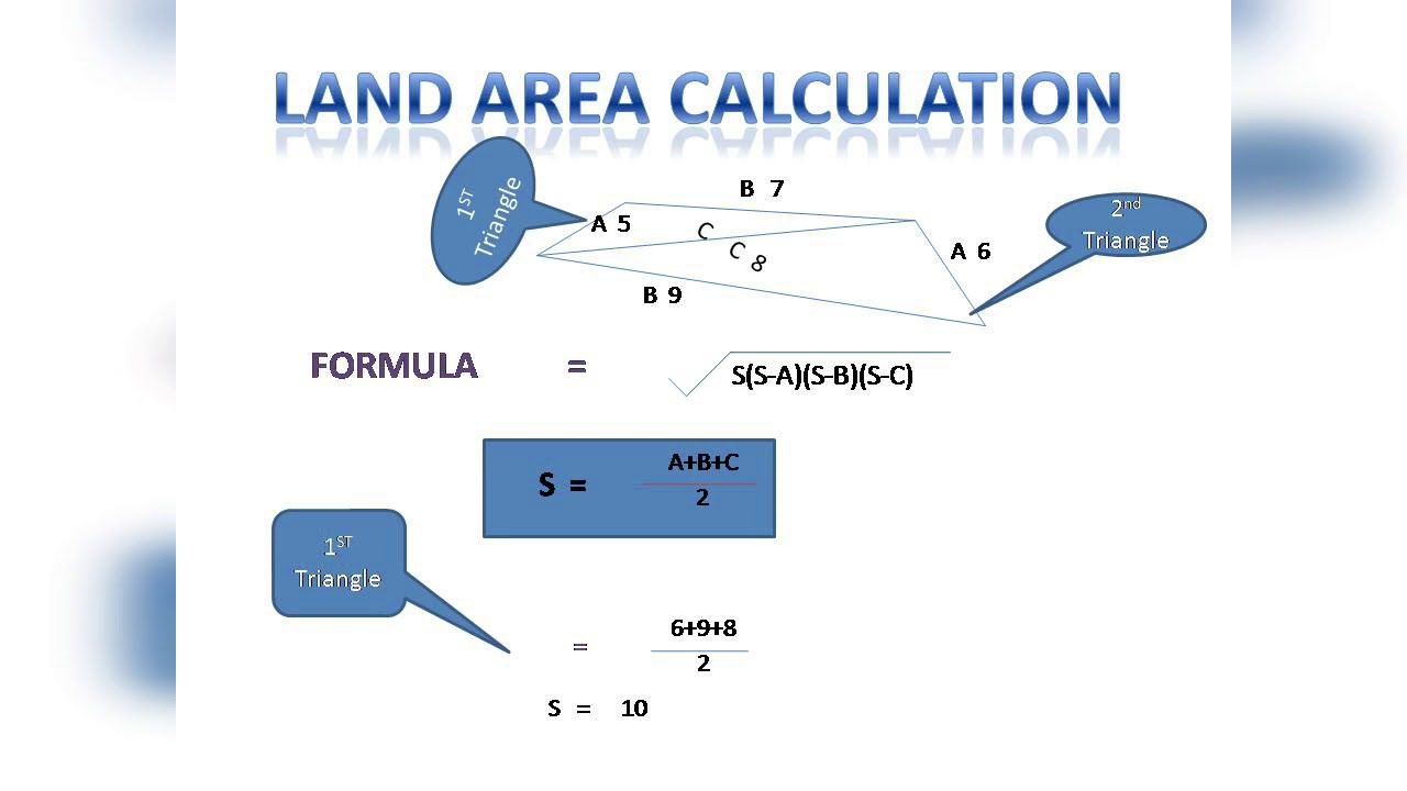 தமிழில் land area calculation slides - YouTube