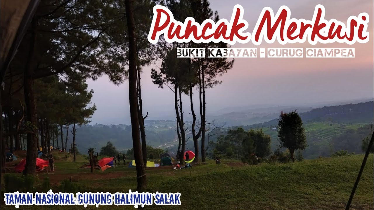 Puncak Merkusi | Bukit Kabayan - Curug Ciampea | Taman Nasional Gunung ...
