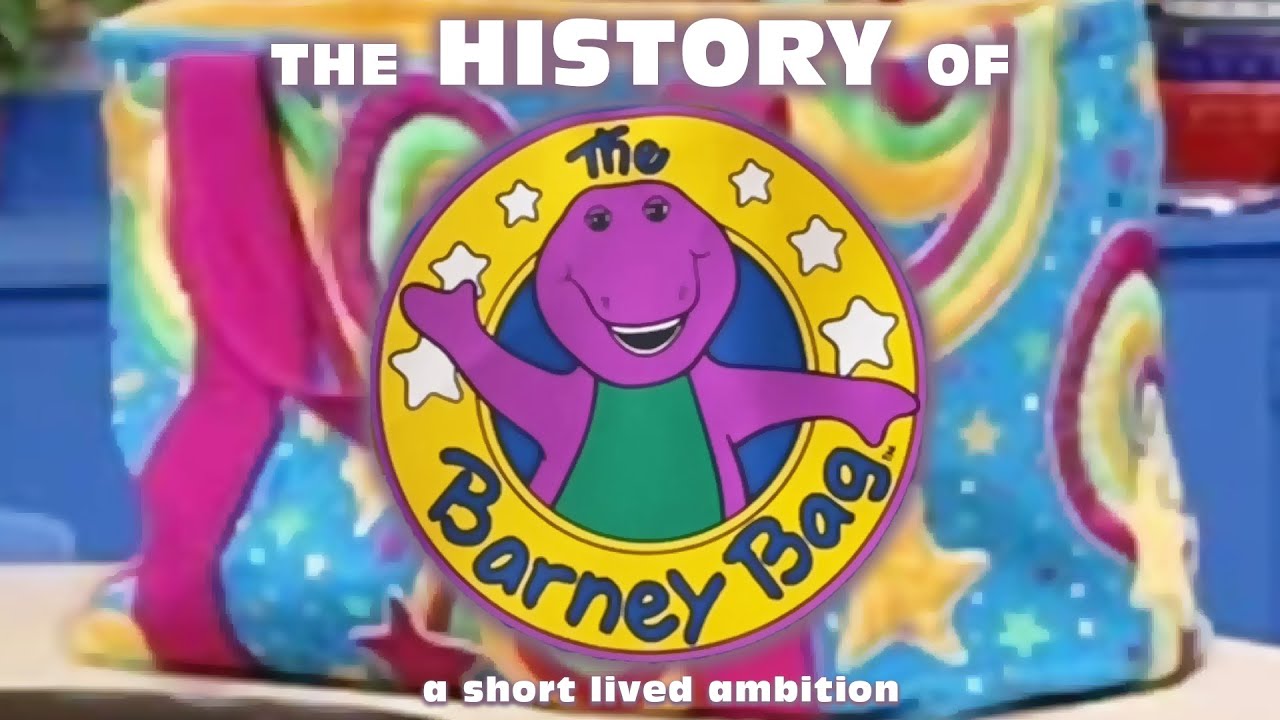 History of The BARNEY Bag | A Nostalgic Centerpiece of the 90s - YouTube