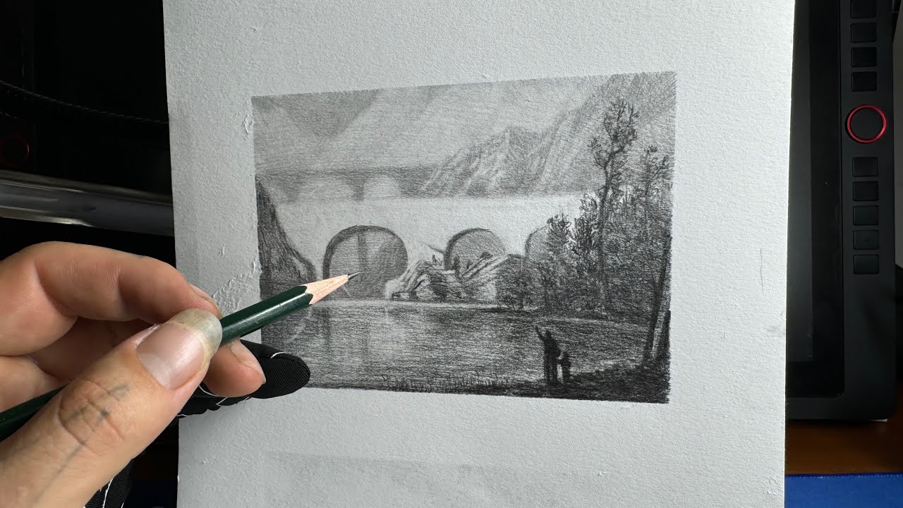 Mini dessin réaliste en Live 1h30 - YouTube