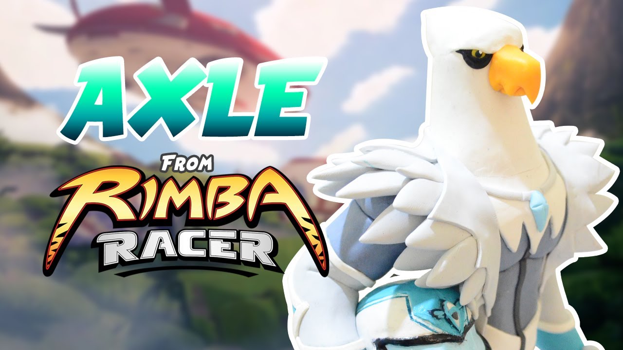 Axle | RIMBA Racer | Seni Tanah Liat Polimer / Polymer Clay - YouTube