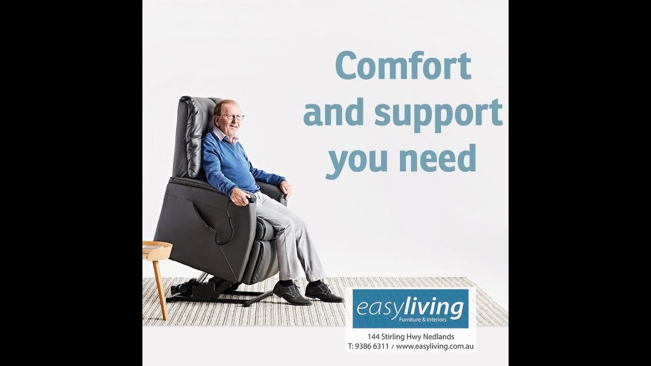 Riser and lift arm chairs. - YouTube
