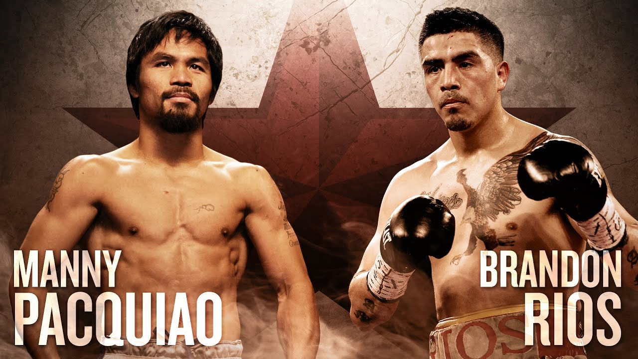 Pacquiao vs Rios Fight Results: The Pacman is back! - YouTube