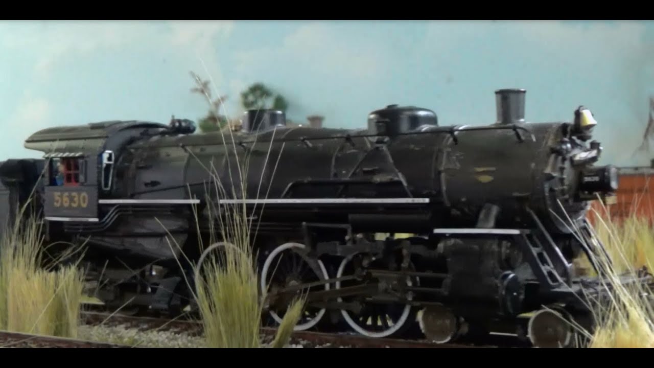 Chasing GTW #5630 in HO Scale - Music Video - YouTube