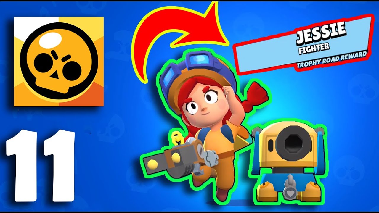 Brawl Stars - Gameplay Walkthrough - JESSIE #11 - YouTube