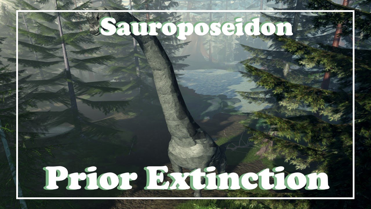 Roblox Prior Extinction Showcase: Sauroposeidon - YouTube