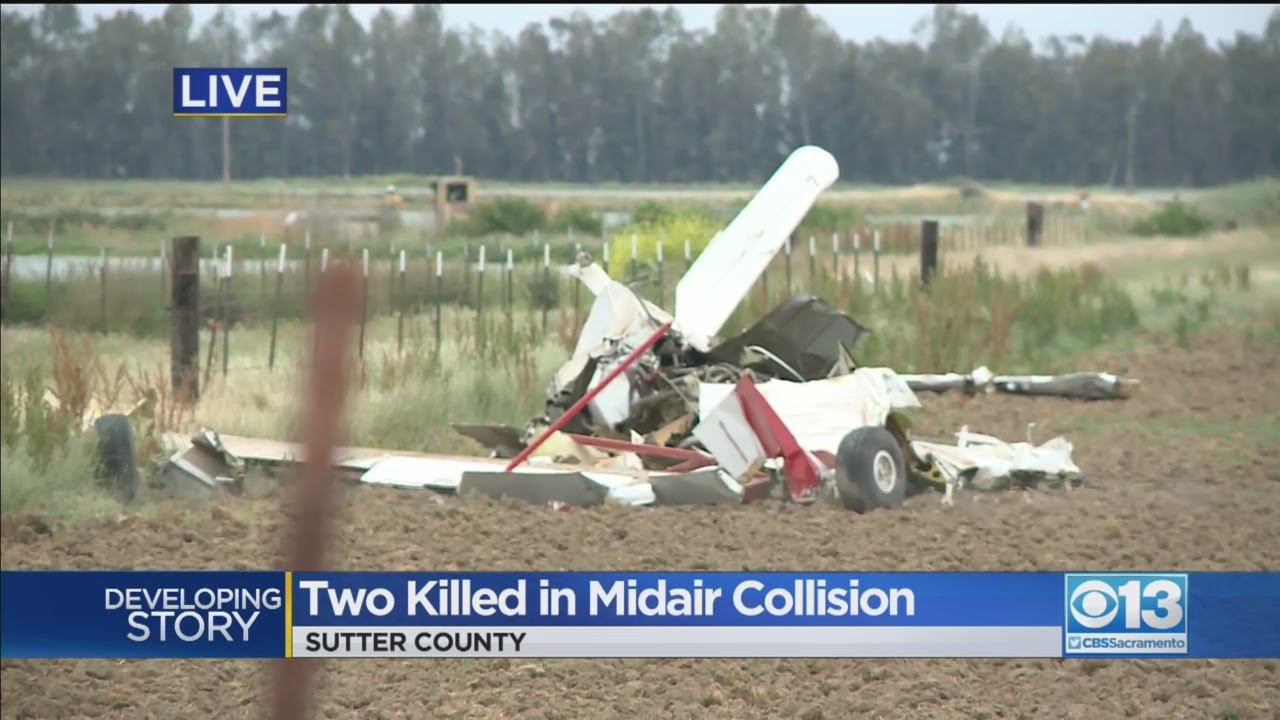 Sutter County Crop Duster Crash - YouTube