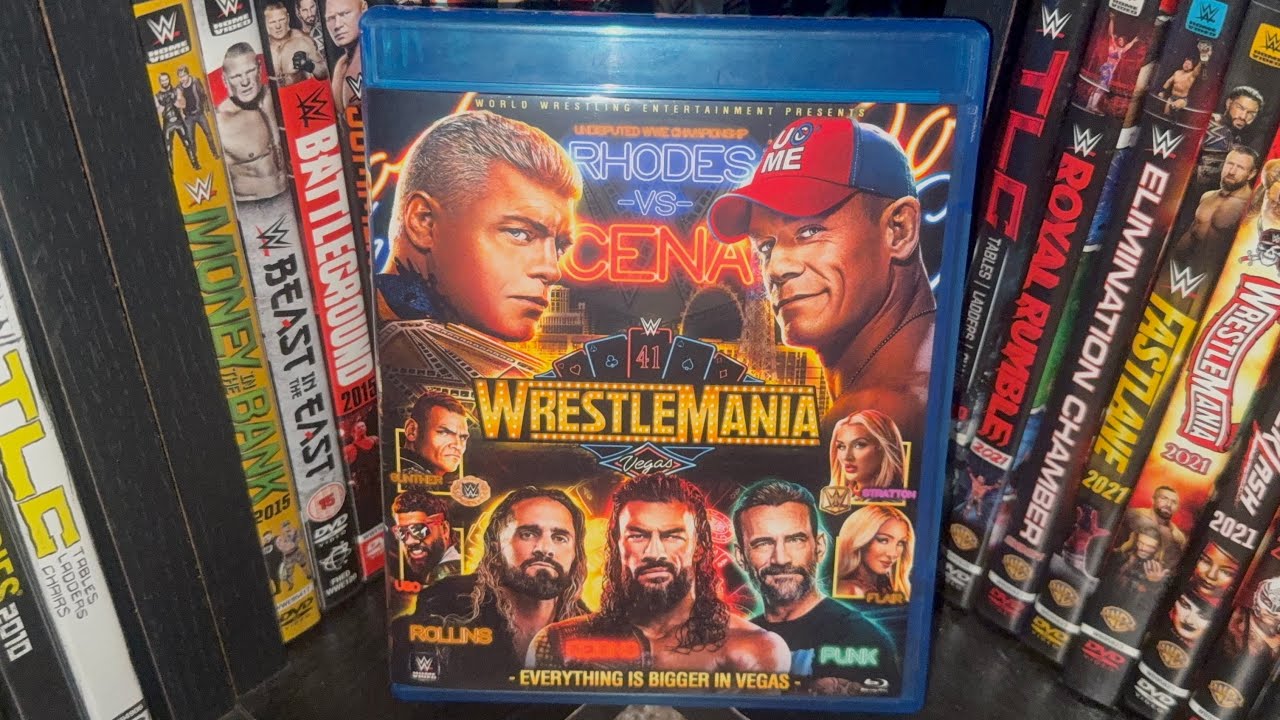 WWE Wrestlemania 41 Blu-Ray Review - YouTube