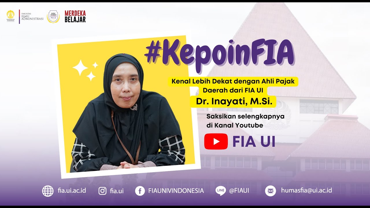 KepoinFIA bersama Dr. Inayati, M.Si. - YouTube