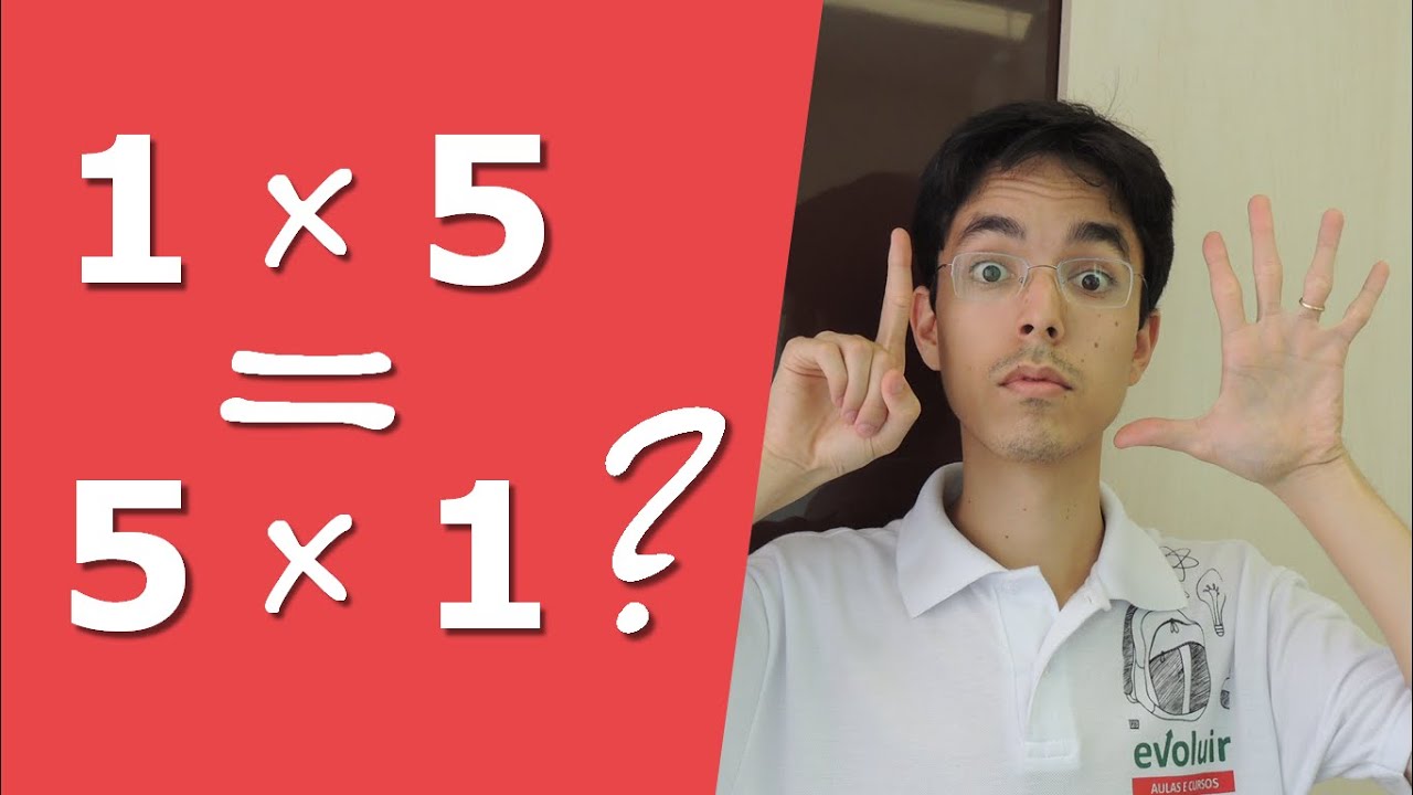 1x5 = 5x1? - Uma dica SUPER SIMPLES pros seus estudos! - YouTube