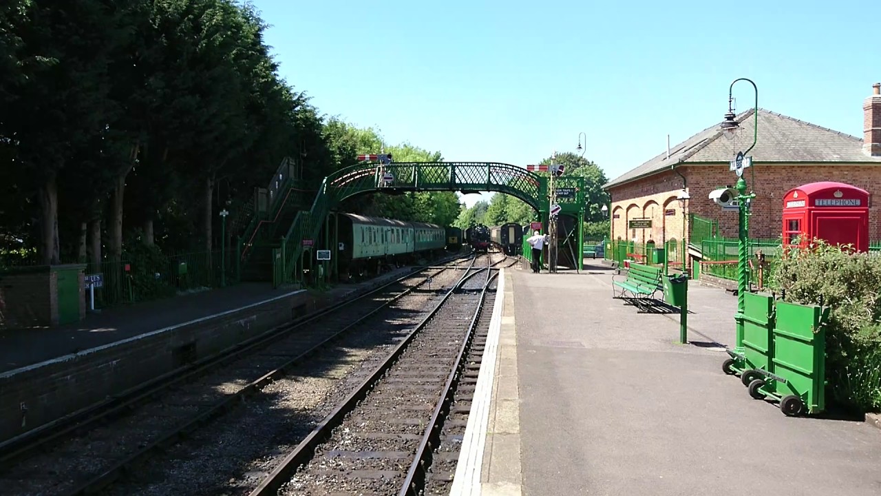 Driving experience at the Watercress Line 3 - YouTube