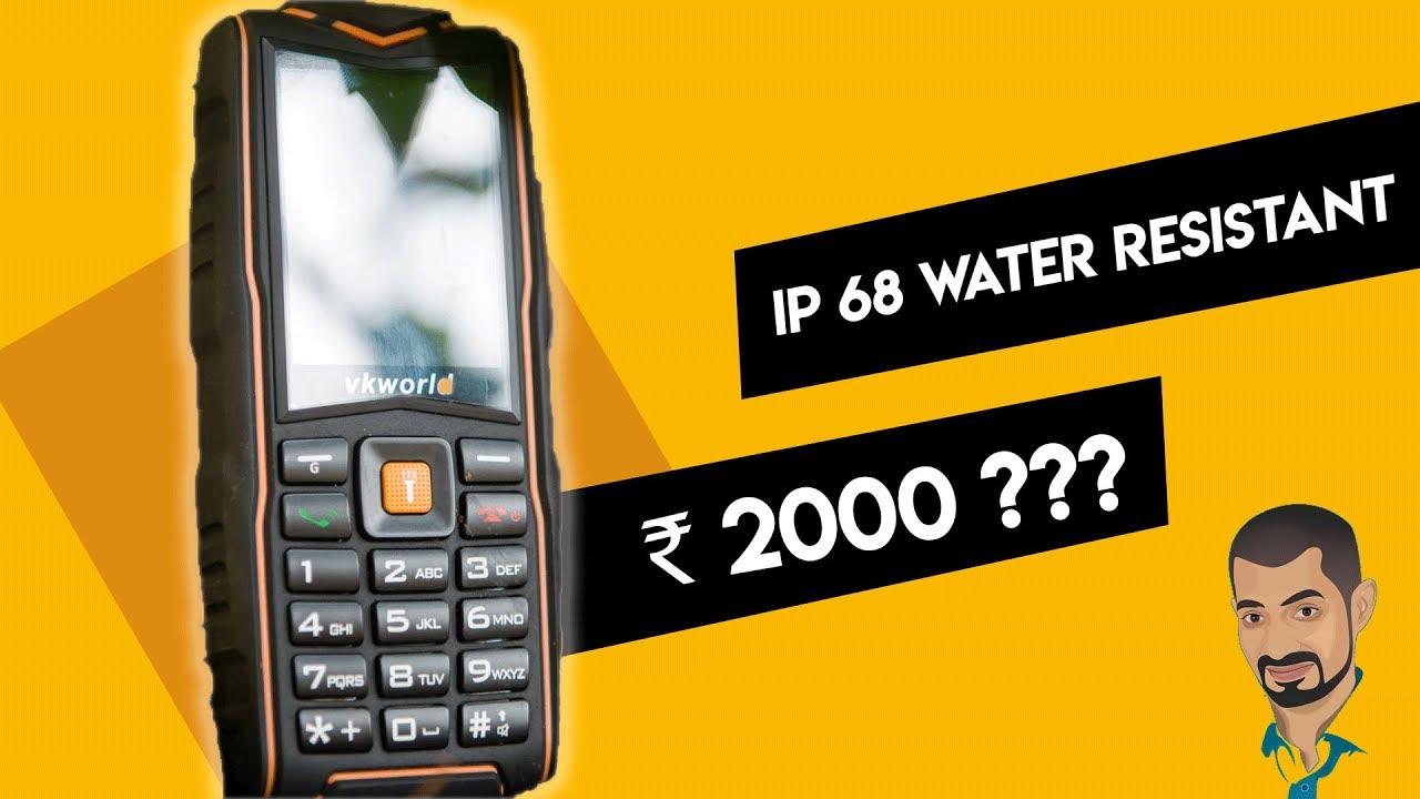 IP68 Water-resistant phone for Rs 2000? VKworld V3 Mobile Review in ...
