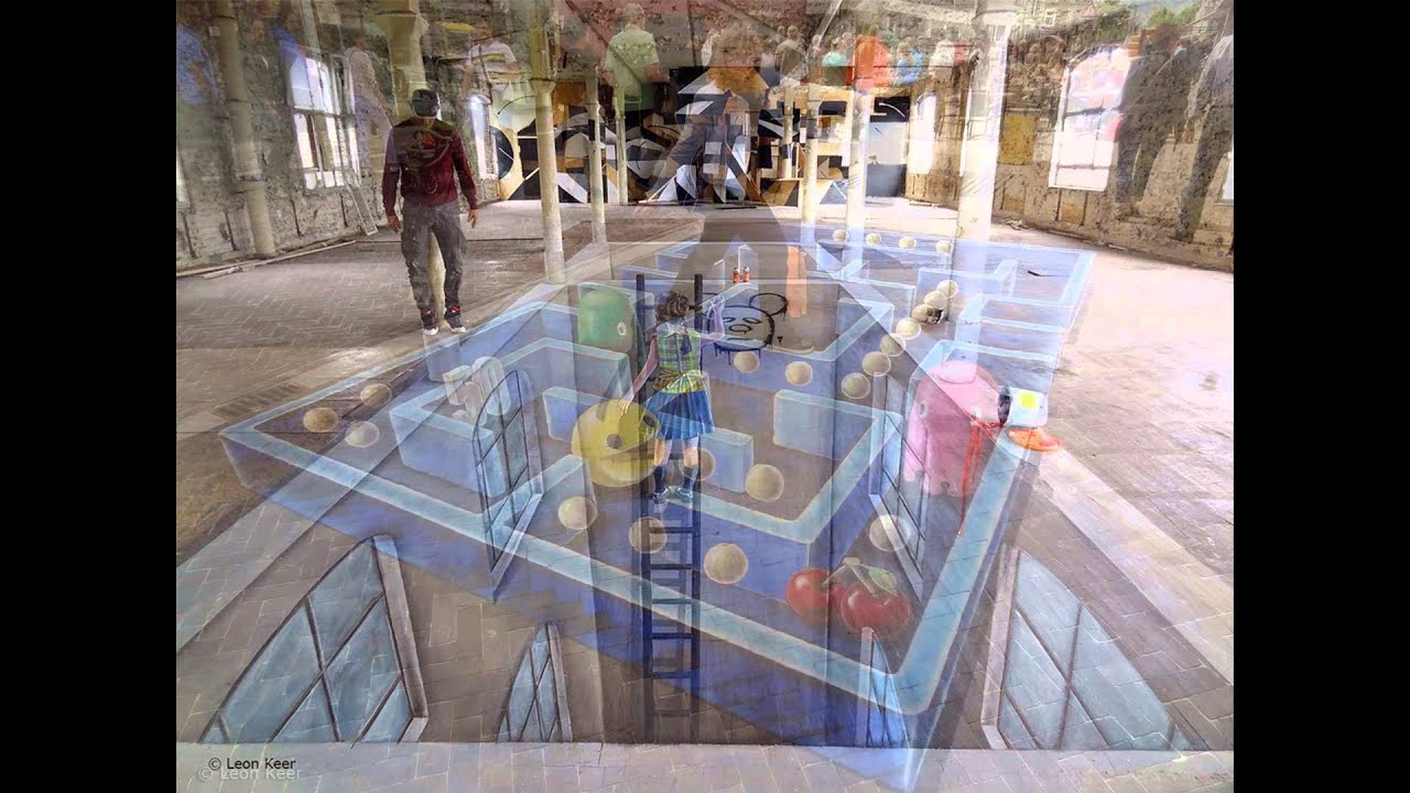 Amazing Sidewalk Chalk 3D Street Art vol 2 - YouTube