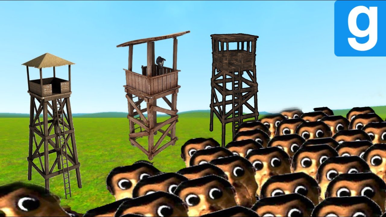 Obunga Family Vs Towers Gmod NextBot - YouTube