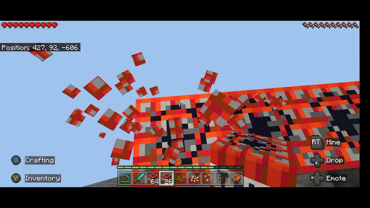 minecraft mega blocks pt1 - YouTube